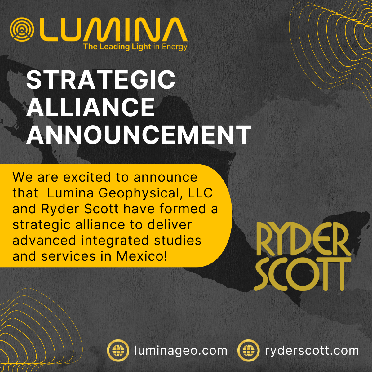 Lumina and Ryder Scott Form Strategic Alliance to Deliver Advanced ...